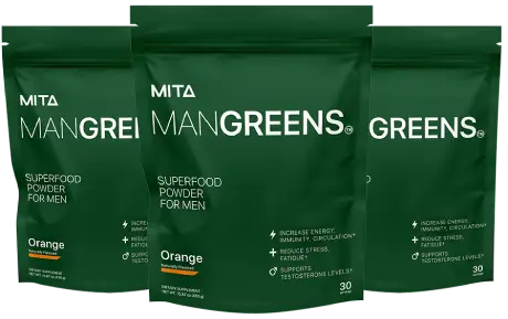 Mita Man Greens: Supercharge T-Booster & Libido - FitVives